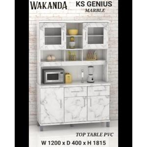 Jual Lemari serbaguna cocok untuk ruangan atau dapur top meja bahan pvc ...