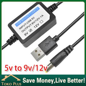 Jual Kabel Adapter Step Up Usb 5v-12v Ukuran 5.5x2.1mm Untuk Router ...