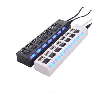 Jual Usb Hub 2.0 Splitter,7 Port Usb Data Hub With Individual - Jakarta ...