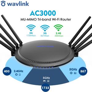 Jual Wavlink Ac3000 Gigabit Wireless Wifi Router Long Range - Jakarta ...