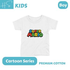 Promo Kaos Anak SUPER MARIO BROS / SUPER MARIO / Atasan Anak Gambar ...