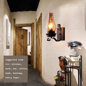 Jual Lampu Dinding Vintage Rustic Dalam Kaca Dan Mood Light Lampu Hias ...
