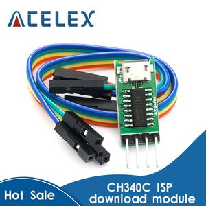 Jual Ch340C Micro Usb To Ttl Serial Port Isp Download Module 5V - Kota ...