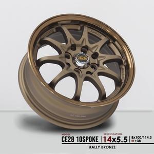 Jual VELG Rays Ce28 RING 14 Brw Mobil Wuling Air Ev BRIO AYLA KARIMUN ...