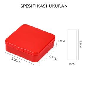 Jual Double Tape 2 sisi Sticker Double Tape isi 60pcs Transparan Box ...