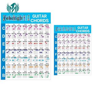 Jual Akord Latihan Gitar Akustik Scale Chart Guitar Chord Fingering ...
