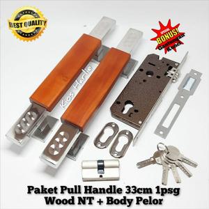 Jual Handle pintu rumah. pull handle. handle pintu kombinasi kayu as854 ...