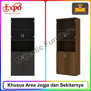 Jual Lemari Buku - DHC-00 + DC-05 + DC-01 Expo - Jogja - Teak Wood ...