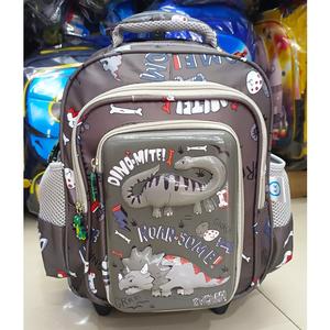 Jual TAS DORONG TROLLEY ANAK SEKOLAH TK / PAUD LAKI LAKI GAMBAR DINO ...