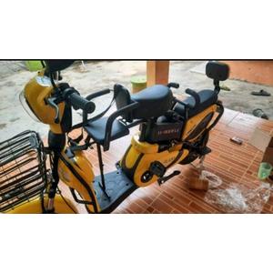 Jual kursi boncengan sepeda listrik uwinfly tambahan - Hitam - Kab ...