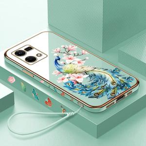 Jual Casing hp OPPO Reno 7 7 Z 5G Reno 5 5 5G 4 4F 3 Merak Bunga Case ...