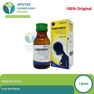 Jual Andonex Sirup Obat batuk Berdahak 100 ml - Kota Bekasi - Apotek ...