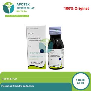 Jual Rycox Sirup Obat Pilek Anak 60 ml - Kota Bekasi - Apotek Sumber ...