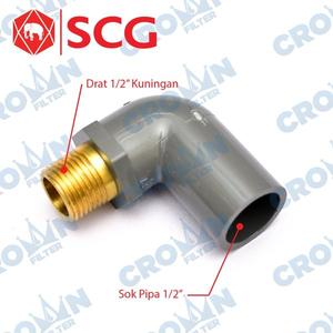 Jual SCG Keni Drat Luar Elbow Drat Kuningan 1 PER 2 Inch - Jakarta ...