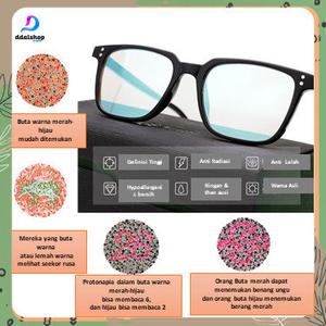 Jual Kacamata Buta Warna merah hijau Enchroma untuk Pria dan Wanita ...