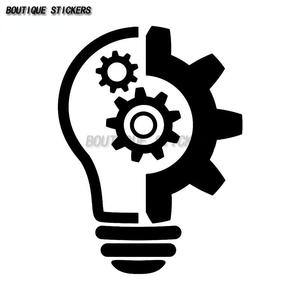 Jual Light bulb gear car sticker waterproof PVC sticker car motorcycle ...