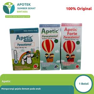 Jual Apetic Drop/Sirup Obat Demam Anak Paracetamol - Apetic drop - Kota ...