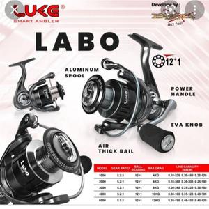 Jual ALAT PANCING FISHING REEL LUKE Labo 6000 PH POWER HANDLE COCOK ...