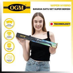 Jual OGM - WIPER FRAMELESS SOFT MOBIL TOYOTA HIACE SATU SET 17-17 ...