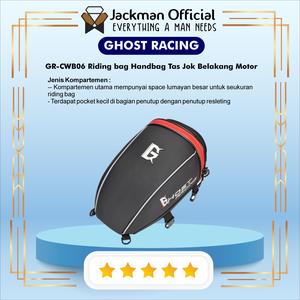 Jual GHOST RACING GR-CWB06 - Riding bag Handbag Tas Jok Belakang Motor ...
