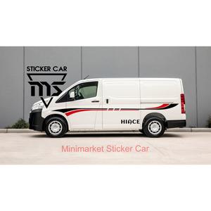 Jual STICKER HIACE SIDE BODY STIKER CUTTING TOYOTA HIACE - Kota Medan ...