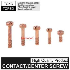 Jual (N) 510 Contact Screw | pin center replacement baut M2.5 mur ...