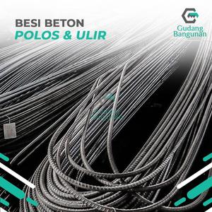 Jual BESI BETON 6MM-25 MM POLOS /ULIR SNI FULL SERTIFIKAT MERK STD ...