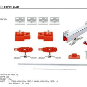Jual Sliding Rel Rail Paloma Pintu Geser Srp 004 Panjang 1,8 Meter Per ...