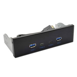 Jual USB 3.2 Front Panel Hub Multi-USB Slot USB3.2 Type-c Super-Speed ...
