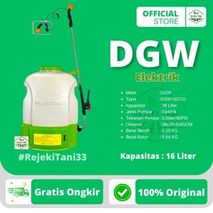 Jual Sprayer Tangki DGW Elektrik Kapasitas 16 Liter Alat Semprot ...