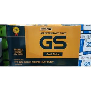 Jual AKI ACCU GS MF N200 12volt 200Ah untuk Kapal, Genset, Alat berat ...