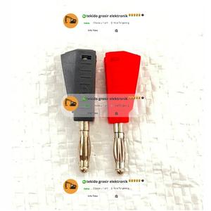Jual Colokan jack soket jek banana plug bulat segi mh steker bush ...