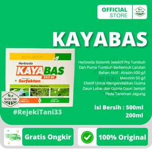 Jual Herbisida Selektif KAYABAS 500 ml Membasmi Segala Jenis Gulma ...