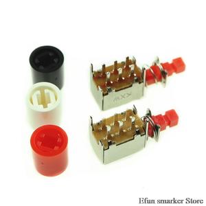 Jual Ps-22F03 Right Angle Pcb Latching Push Button Switch With - Kota Depok - Tactical Shop ...