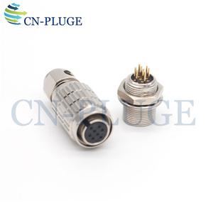 Jual 8 Pin Male Socket & Female Plug Hirose Pcb Panel Welding - Kota ...