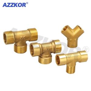 Jual Equal Male 3-Way Joints Brass T-Type/Y-Type Pipe Fittings - Kota ...