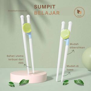 Jual Alat Makan Sumpit Belajar Untuk Anak Usia 1 Tahun Ke Atas / Bayi ...