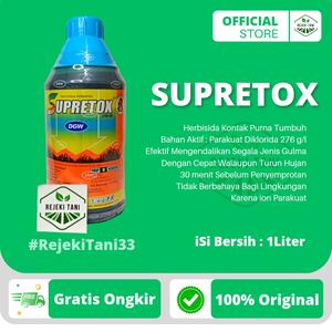 Jual Herbisida SUPRETOX 276 SL 1 Liter Racun Pembasmi Rumput Liar Gulma ...