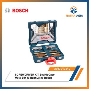 Promo Set Mata Bor & Obeng Bosch 40pc Screwdriver Kit Set Kit Case Mata ...