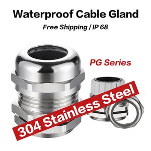 Jual Waterproof Pg Series Metal Cable Gland Connector Ip68 304 - Kota ...