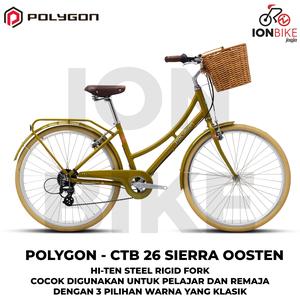 Jual Sepeda City Bike 26 Polygon Sierra Oosten Terbaru Classic Vintage ...