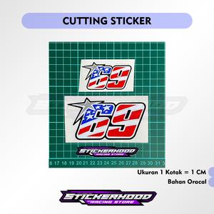 Jual STICKER STIKER 69 NICKY HAYDEN LOGO - KECIL - Kab. Bandung ...