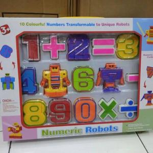 Jual Mainan anak angka robot numberic robots - Kota Denpasar - Radix ...