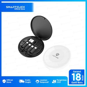 Promo Lenyes LB601 Data Cable Storage Box Multifunction 6in1 60W ...