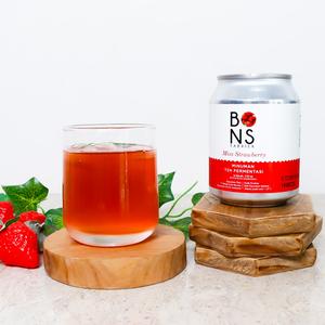 Jual 250ml Kombucha Miss Strawberry Sparkling Teh Fermentasi BONS ...