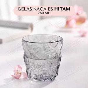 Jual Gelas Kaca Kristal Warna Estetik Aesthetic Unik Cantik Drinking ...