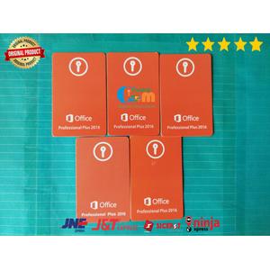 Jual Microsoft office 2016 pro plus original product key card 1 device ...