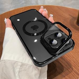 Jual Case iPhone 13 Pro Max / 13Pro / 13 Clear MagSafe Steel Camera ...