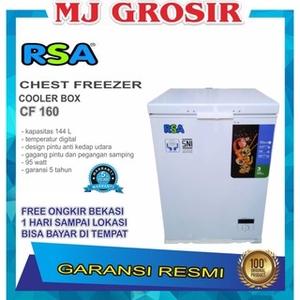 Jual Rsa Chest Freezer Cf 160 Box 144L Lemari Pembeku 144 Liter ...
