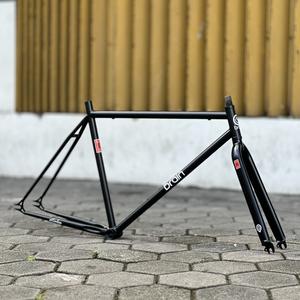 Jual FRAME FIXIE BRAIN ATALES CHROMOLY 700C HITAM KLASIK FRAMESET ...